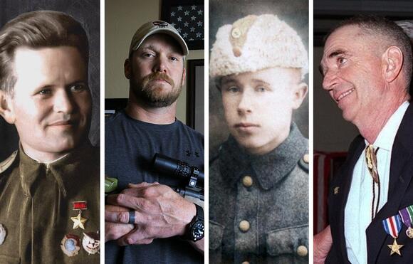 The four greatest snipers who cemented their status in military history ...