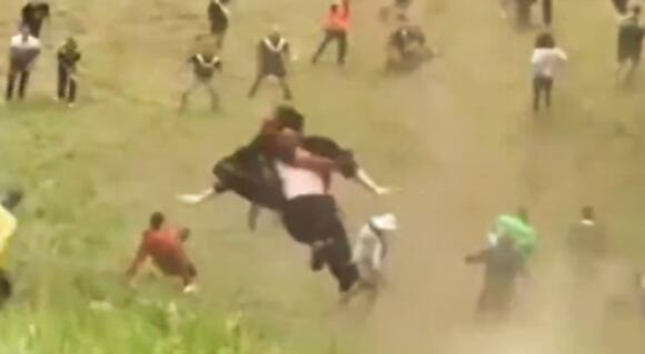 Shocking Medical Update Released For Man Seen Violently Somersaulting ...