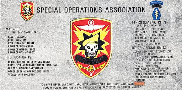 MACV-SOG: The secret Vietnam-era operators who had a 100% casualty rate ...
