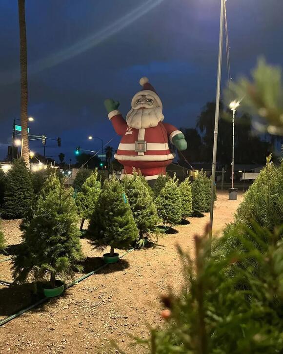 Thieves snatch 40-foot inflatable Santa from family-owned Christmas ...