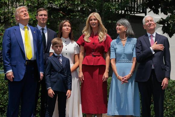 Ivanka Trump’s 13-year-old daughter borrows mom’s $2K dress for special ...