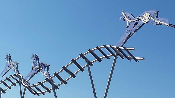 Loveland’s ‘Equinox’ Sculpture Explained: What are Those Three Horses ...