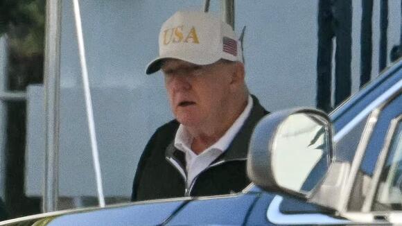 Trump, 79, Cakes Bruised Hand in Makeup After Vanishing for Days ...