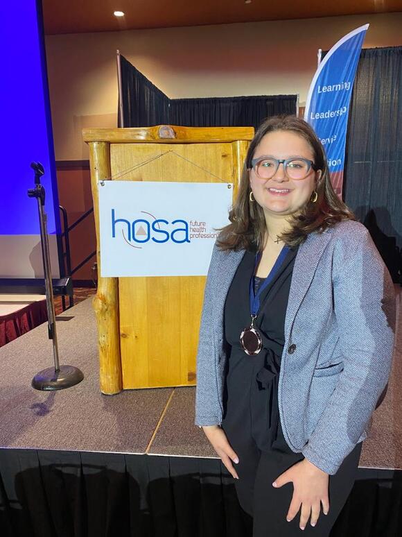 DCE HOSA member advances to International Leadership Conference