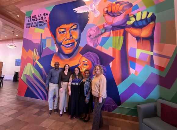 Westside mural honors Tucson civil rights leader Dr. Laura Banks-Reed ...