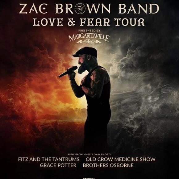 Zac Brown Band Tour Announcement! See All 2026 Dates - NewsBreak