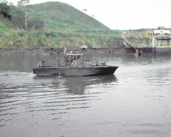 Despite their compact size, Patrol Boats, River (PBRs), were loaded ...