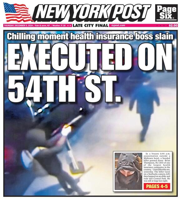 The 25 best New York Post covers of 2024 - NewsBreak