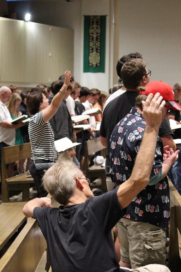 Hundreds gather at Purdue to mourn Charlie Kirk - NewsBreak