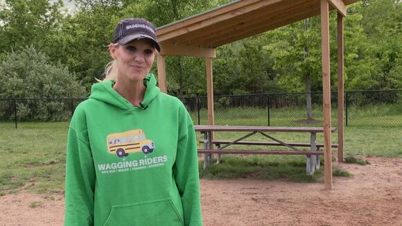 Bus-ling Tails: Byron Center mother-son duo drives dog bus to success ...