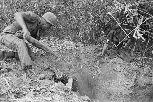 The North Vietnamese Army crafted simple but deadly booby traps and hid ...