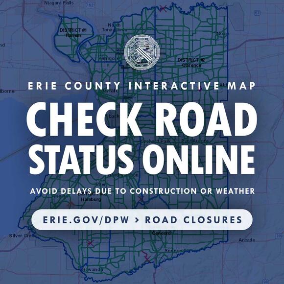 Erie County Offers Live Map of Road Closures - NewsBreak