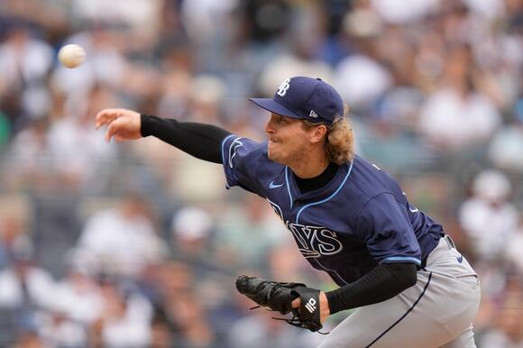 Rays’ Tyler Zuber back in MLB after rediscovering love of baseball with ...