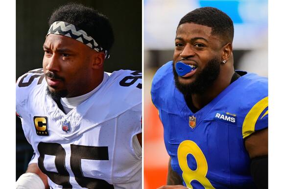 Browns trade 2-time AP Defensive Player of the Year Myles Garrett to ...