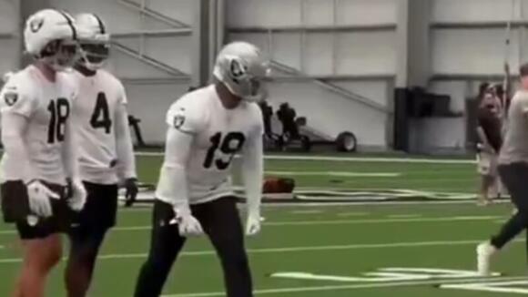 Footage Leaks Of Amari Cooper At Raiders Practice Last Week, And It ...