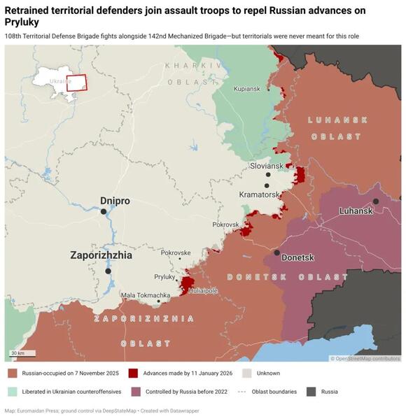 Ukraine's Manpower Crisis Deepens As Territorial Troops Go On The ...