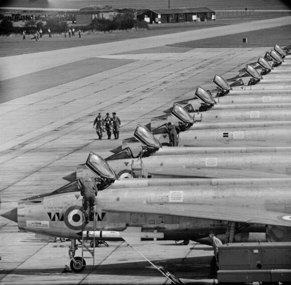 When an RAF ground engineer was performing standard system tests, he ...