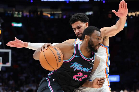 Photos: Best images from Thunder's 122-120 loss to Heat - NewsBreak