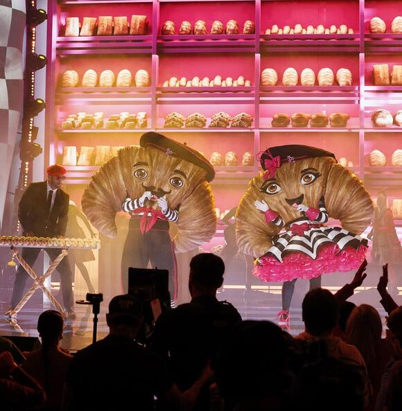 ‘The Masked Singer’: Croissants Open up About Song Choice & Costumes ...