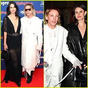 Jamie Campbell Bower Gets Girlfriend Elena Taber's Support at Rolling ...