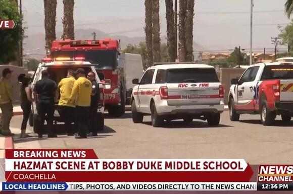 18 students hospitalized after 'unknown chemical leak' at California ...