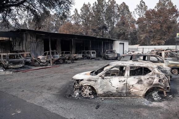 Brantley County wildfire victims await federal aid as damage assessment ...