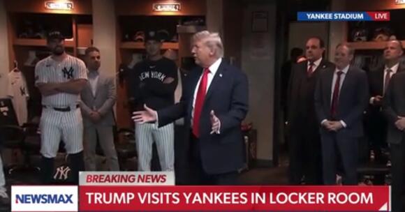 Yankees Eliminated After Trump Told Them, ‘You’re Gonna Go All the Way ...