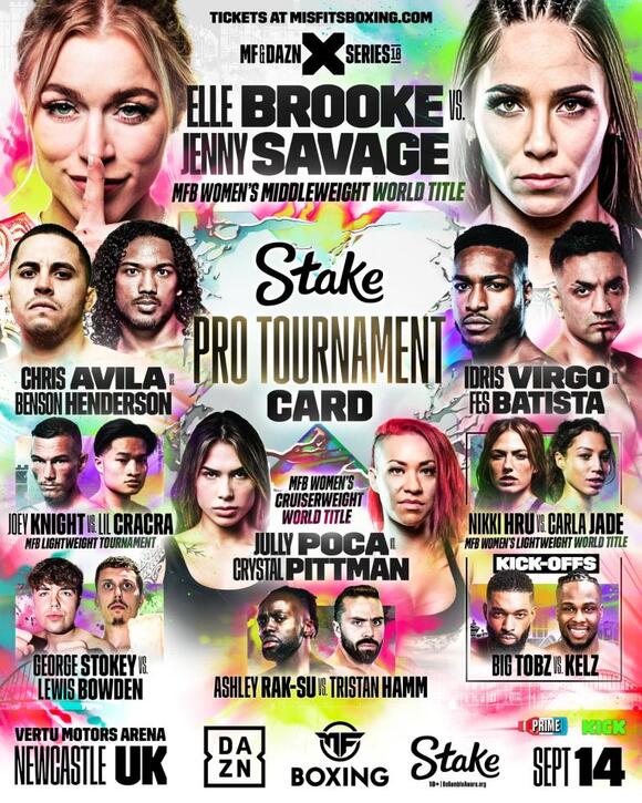 Misfits Boxing 18 full card – how to watch huge bill from Newcastle