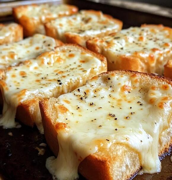 3-Ingredient Cheesy Garlic Bread: The Easiest, Most Irresistible Side ...