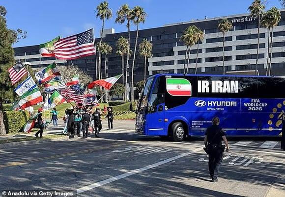 Iran land in USA ahead of 'tense' World Cup opener: Players welcomed by ...