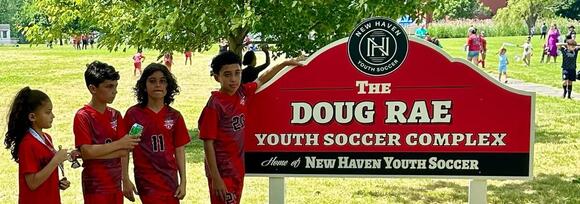Soccer Fields Named For Doug Rae