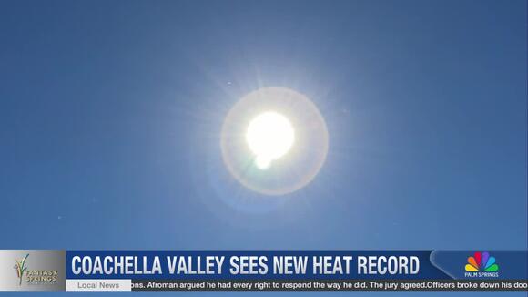 Record-Breaking Heat Hits Coachella Valley as Cooling Centers Open to ...