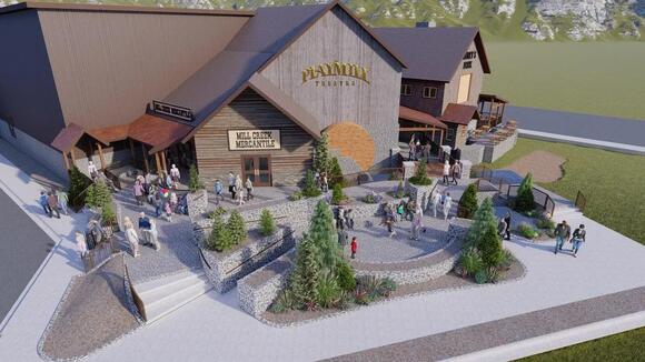The Playmill Theatre new building construction underway in Island Park ...