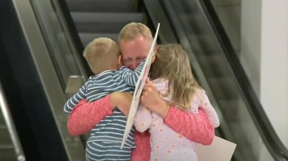 Father Has Tearful Reunion With Family After Detainment In Turks and Caicos
