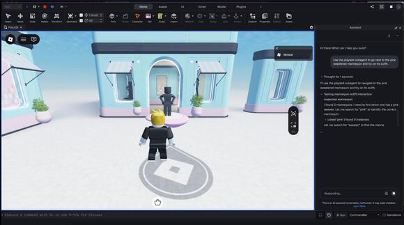 Roblox’s AI assistant gets new agentic tools to plan, build, and test ...