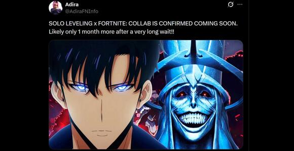 Solo Leveling Fortnite Collaboration Leaked – Rumored Release Date ...