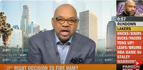 Michael Wilbon roasts LeBron James over Darvin Ham’s Lakers firing ...