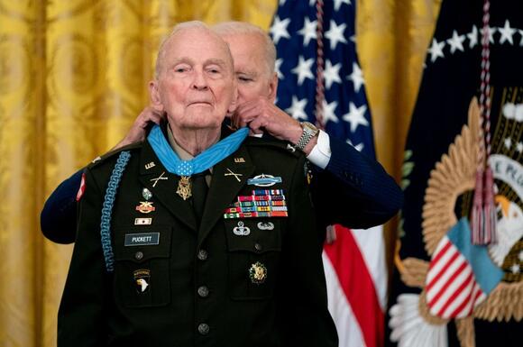 'True hero of Korean War' Col. Ralph Puckett Jr. honored at U.S ...