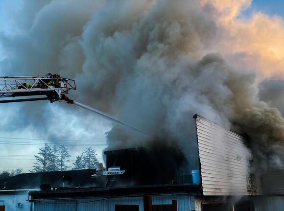 New Details: Structure fire damages local business, displaces family ...