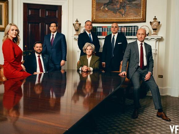 Self-Conscious Stephen Miller Worried Most About His Image During Vanity Fair Shoot - NewsBreak