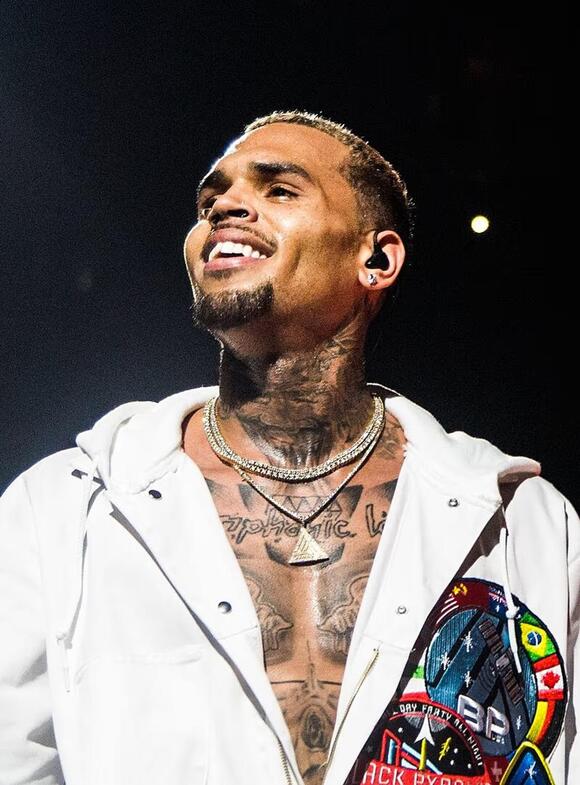 Viral Video Shows Chris Brown Stuck Dangling Mid-Air Before Rescue At ...