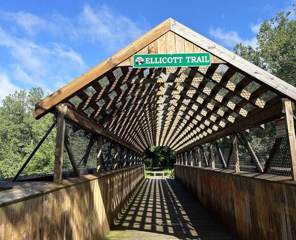 Photos: Sunday morning train picture along the Ellicott Trail