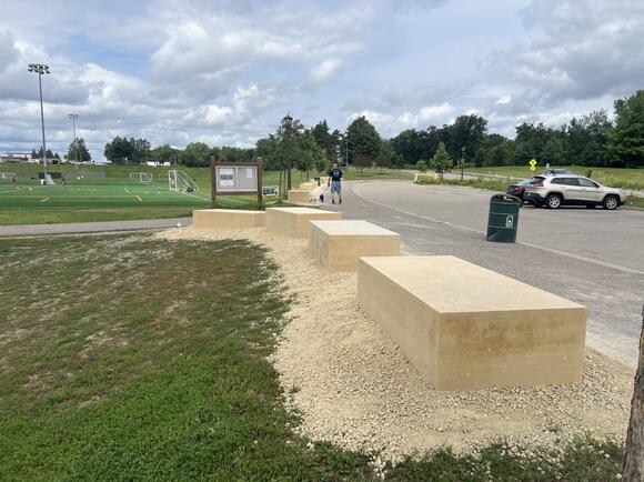 Rock barriers go up at Como Park athletic fields after spring vehicle ...