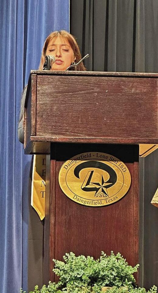 Daingerfield High School welcomes new members of National Honor Society ...
