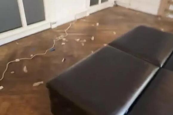 Disturbing aftermath of Bonnie Blue's 1,000-man sex quests with condoms scattered on floor ...