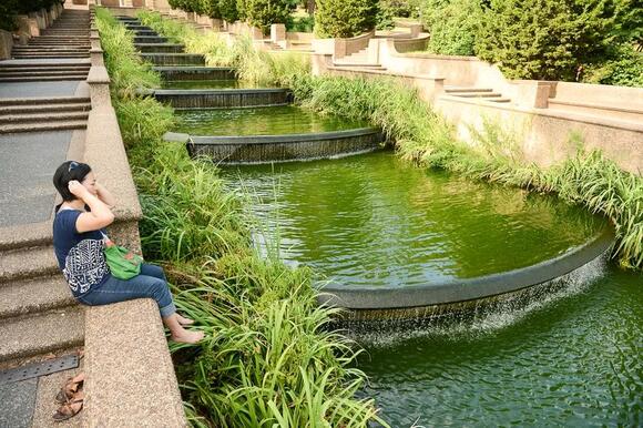 Fountain flows again at D.C.'s Meridian Hill Park after idling for 7 ...