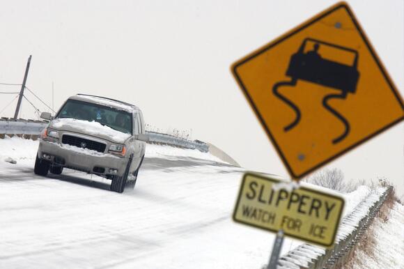 Warning: Travel in the Big Country Is Risky Due to Icy Roads - NewsBreak
