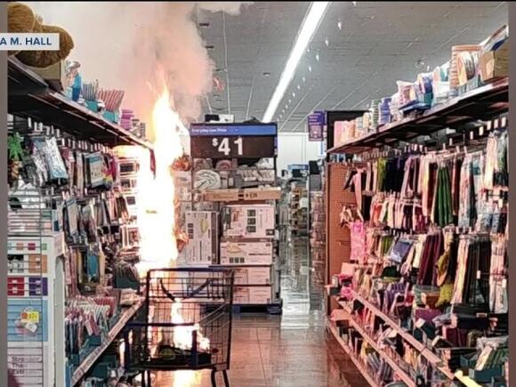 10-year-old in custody after Walmart fire in Franklin causes extensive ...