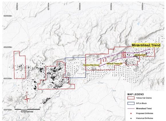Anson to launch March drilling at Yellow Cat to test 2,500m strike ...