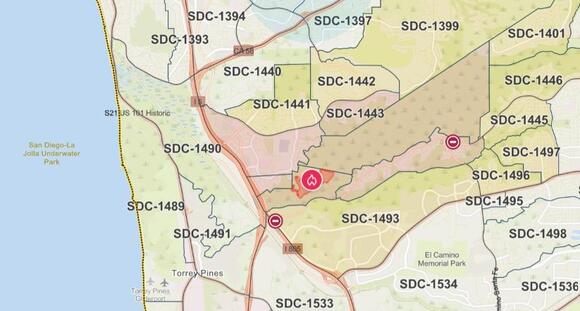 90-acre brush fire in Sorrento Valley prompts multiple evacuations ...
